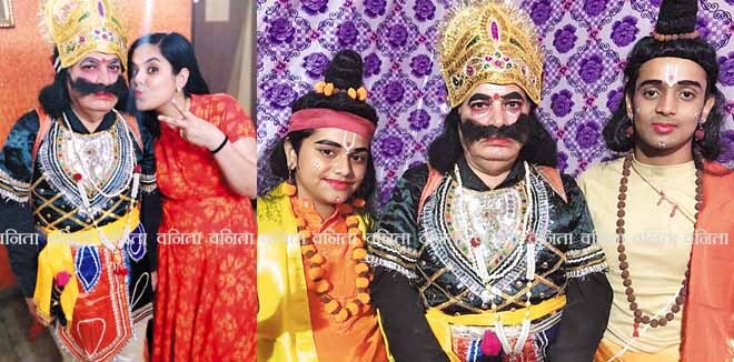 एक मुलाकात रामलीला में रावण का किरदार निभाने वाले कलाकारों से | ramlila ...